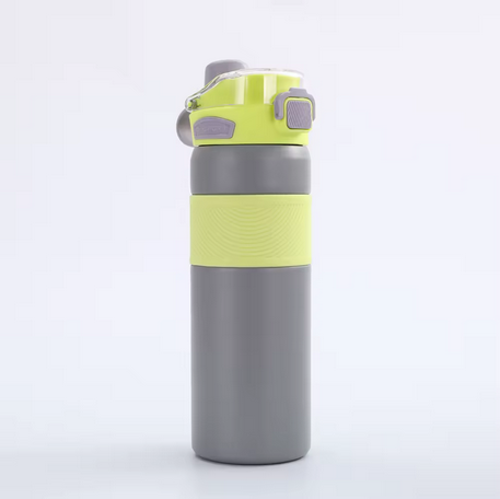 Miniso Dual Sip Insulated Bottle - 600 ml (Grey) – Miniso Srinagar