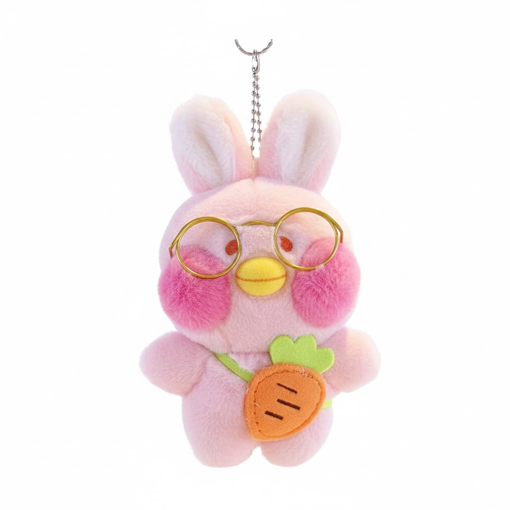 Miniso Rabbit Plush Keychain (Baby pink) – Miniso Srinagar